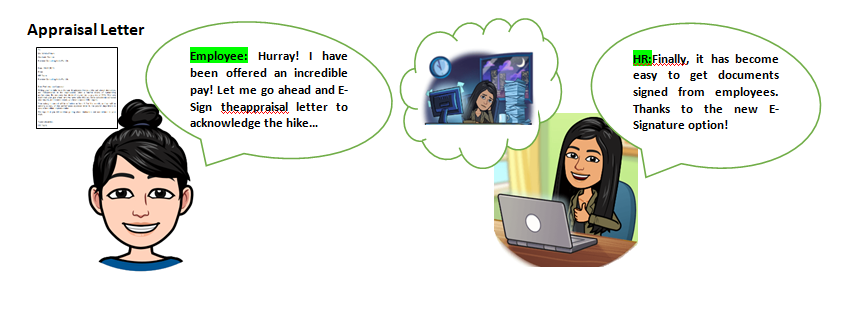 Seamless document processing with E-Signature using Oracle HCM cloud ...