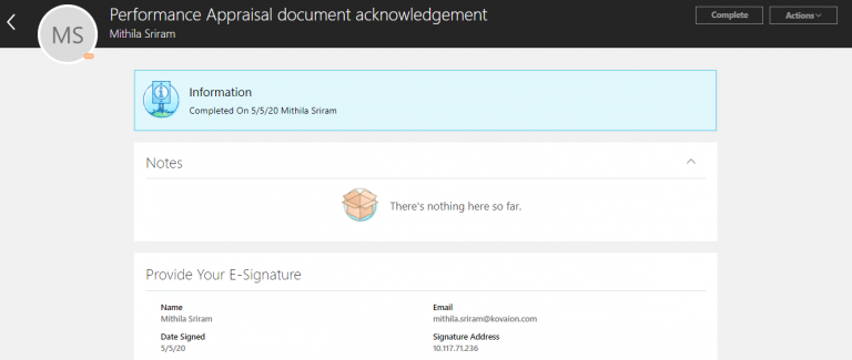 Seamless document processing with E-Signature using Oracle HCM cloud ...