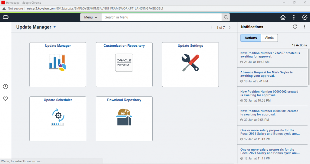 PeopleTools 8.59 | Exploring Search & Navigation Features