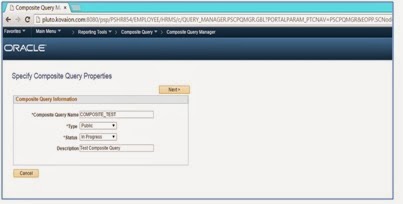 PeopleSoft Composite Query | Overview