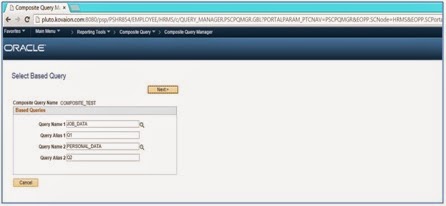 PeopleSoft Composite Query | Overview