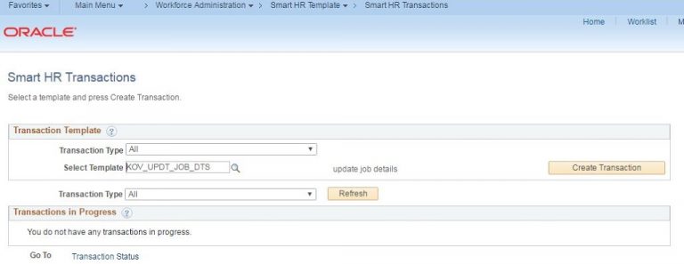 PeopleSoft | Smart HR Templates