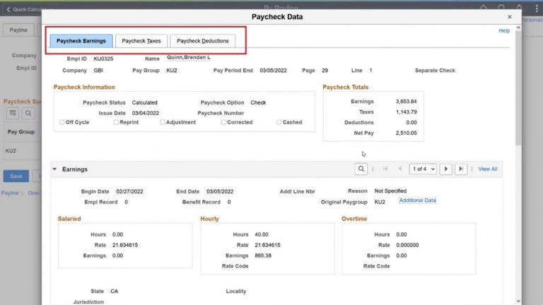 PeopleSoft HCM PUM 43 Feature | Quick Calculation for NA payroll
