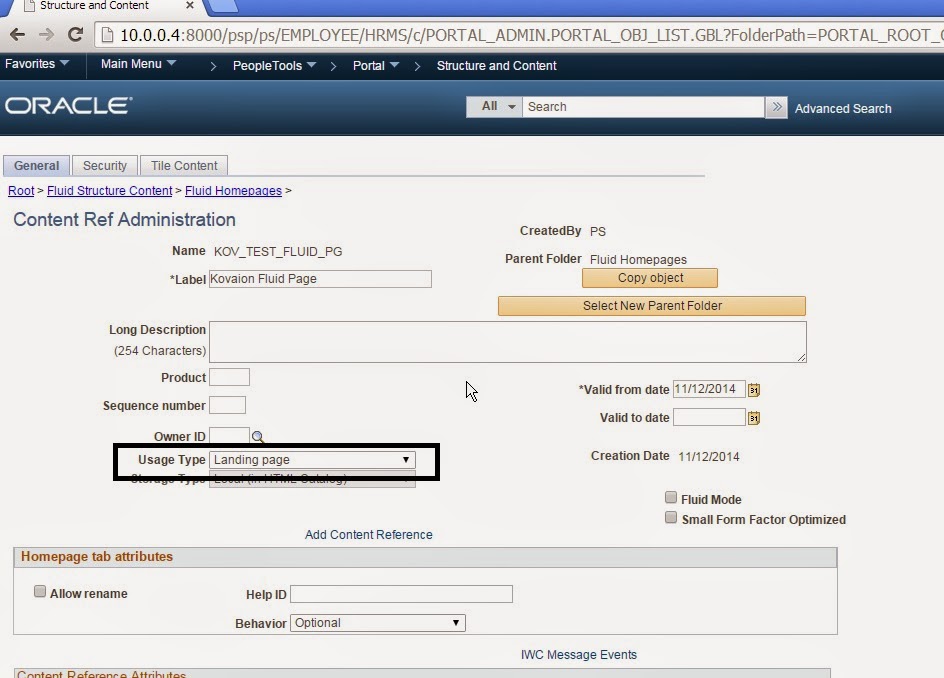 PeopleSoft Fluid User Interface | Kovaion PeopleSoft Fluid User Interface | Kovaion