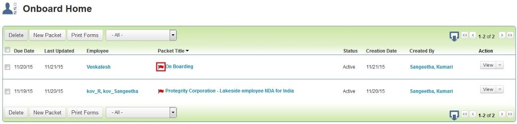 Taleo Business Enterprise Taleo Onboarding | Hiring Employees