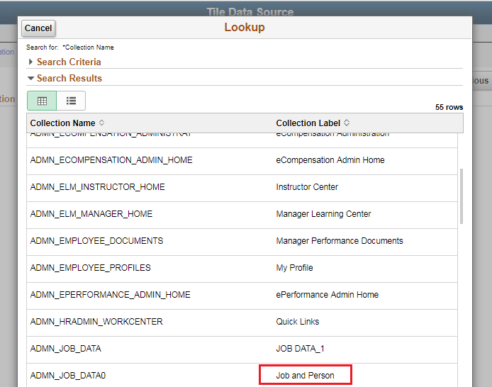 PeopleTools 8.55 | Navigation Collection & Tile Wizard