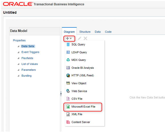 Creation Of Bip Report In Oracle Fusion Leveraging Excel Adapters