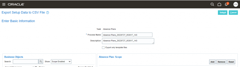 Oracle HCM Cloud Implementation | Absence Setup Migration