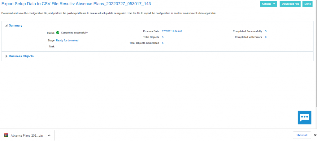 Oracle HCM Cloud Implementation | Absence Setup Migration