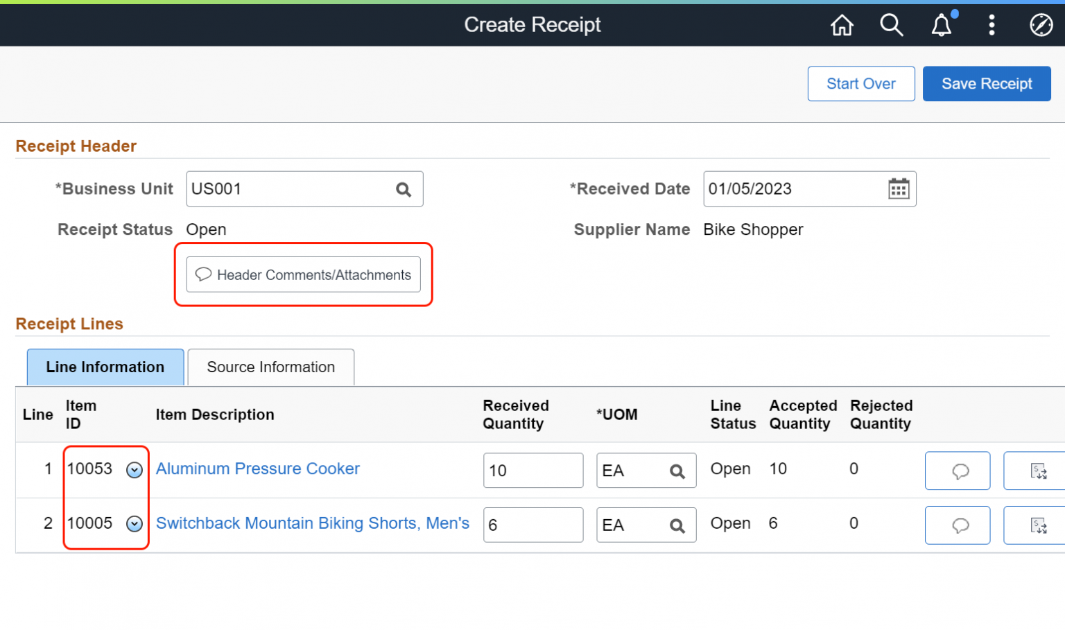 PeopleSoft FSCM Update Image 45 | Manage Receipts PeopleSoft FSCM Update Image 45 | Manage Receipts