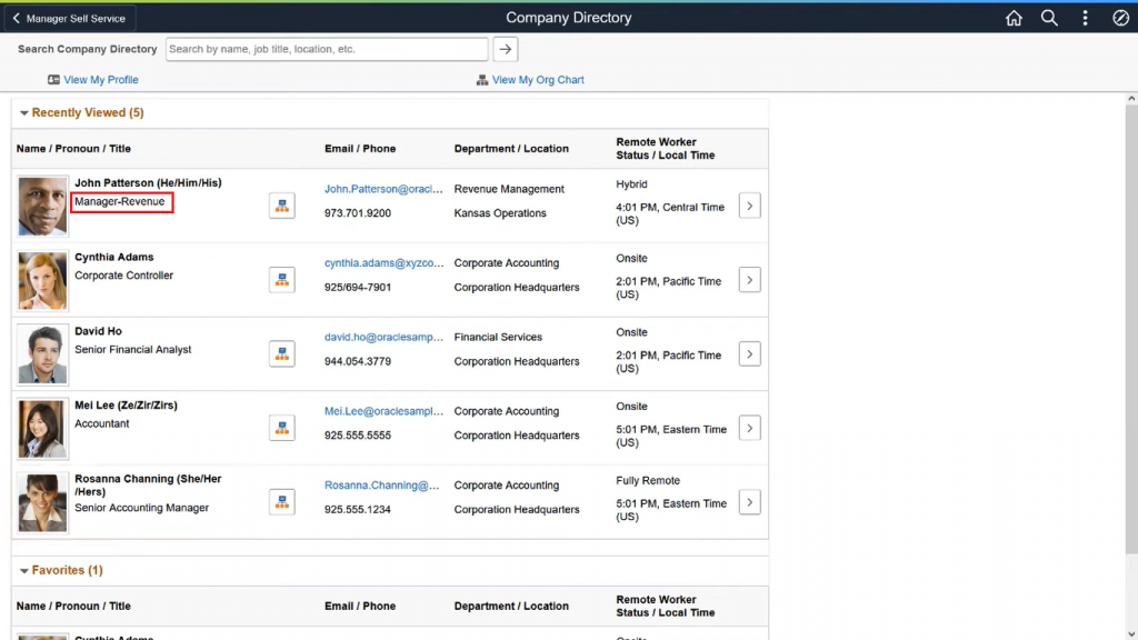 PeopleSoft HCM Update Image 45 | Additional Display Configurability for ...
