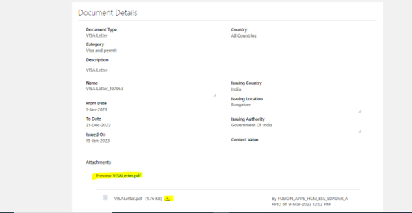 Generation of Letter from Document of Records When using HDL