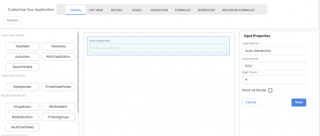 5 Powerful Form Builder Features of Kovaion's Low Code Platform