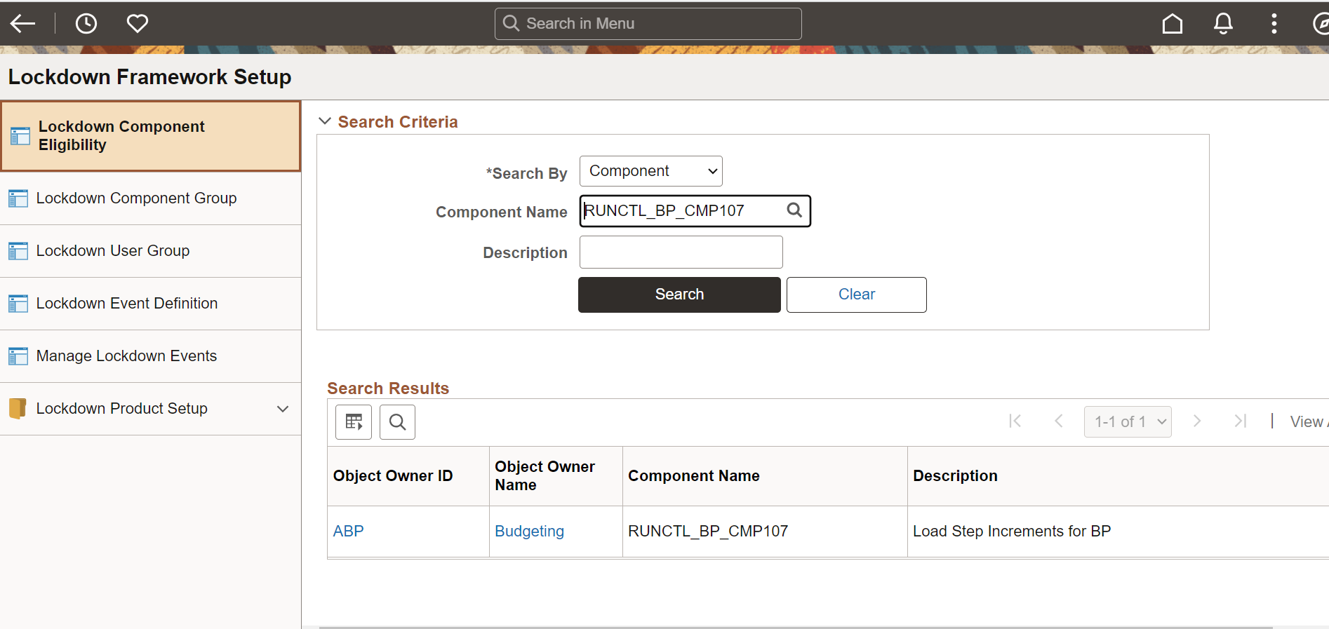 Enhanced Data Lockdown Framework | PeopleSoft HCM PUM 46
