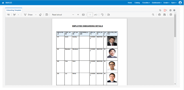 Oracle BI-Extract Employee Photo using Dynamic Blob