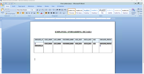 Oracle BI-Extract Employee Photo using Dynamic Blob