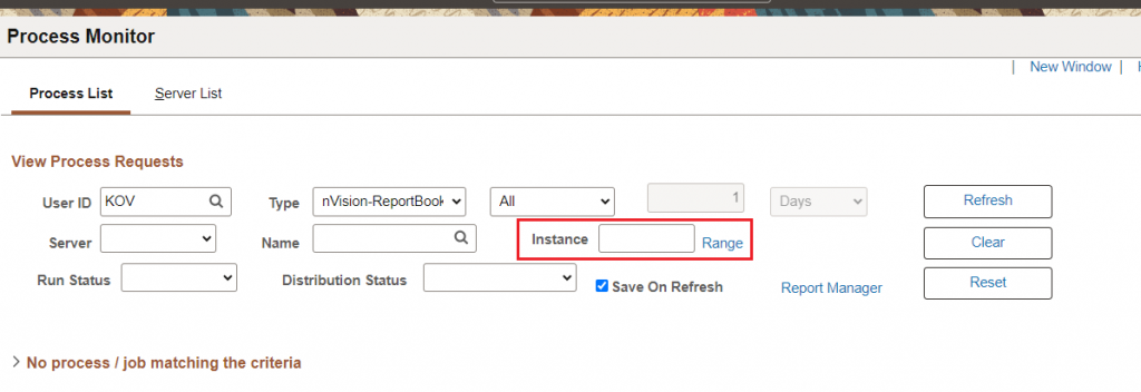 PeopleTools 8.59 and 8.60 | Process Monitor Changes