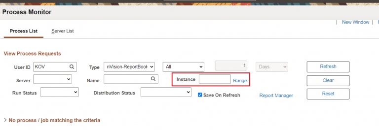 PeopleTools 8.59 and 8.60 | Process Monitor Changes