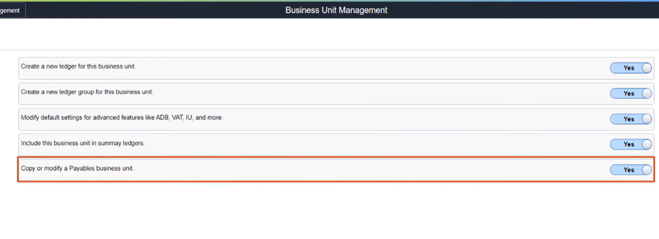 Enhanced Payables Management with Business Unit Management | PeopleSoft ...