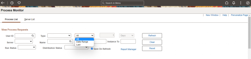 PeopleTools 8.59 and 8.60 | Process Monitor Changes