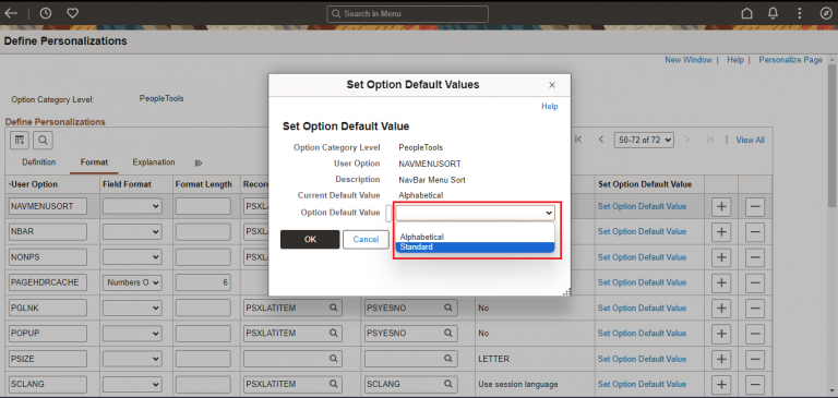 Enhance Navigation Efficiency: PeopleTools 8.59's NavBar Menu Sorting