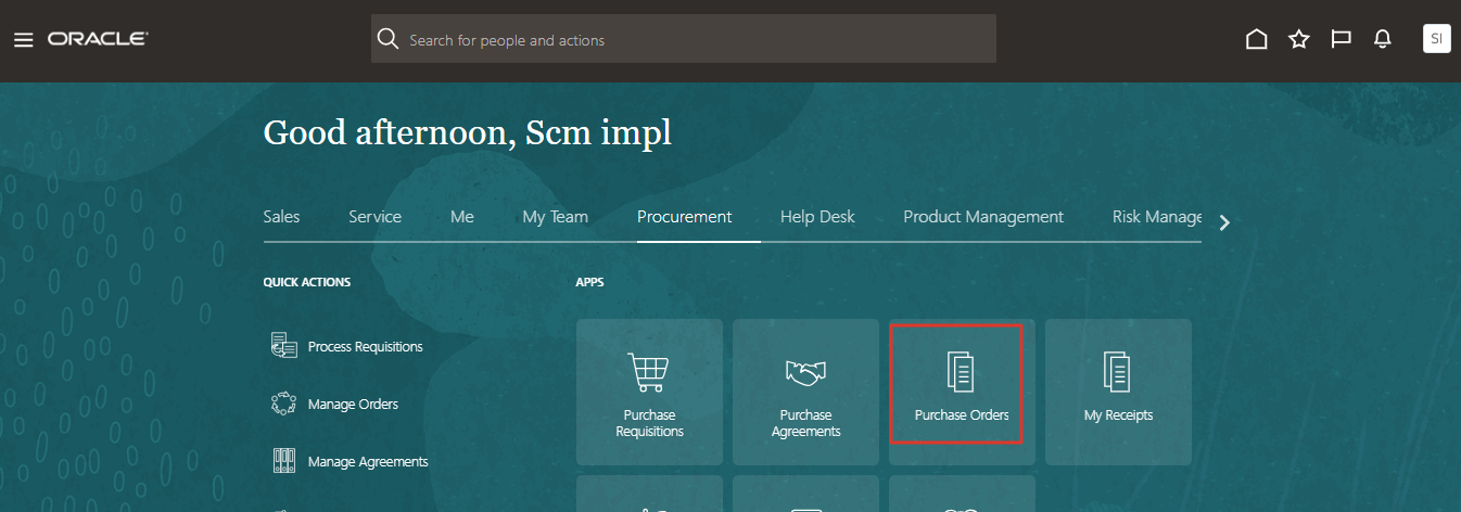 Oracle ERP Cloud Touchless Buying