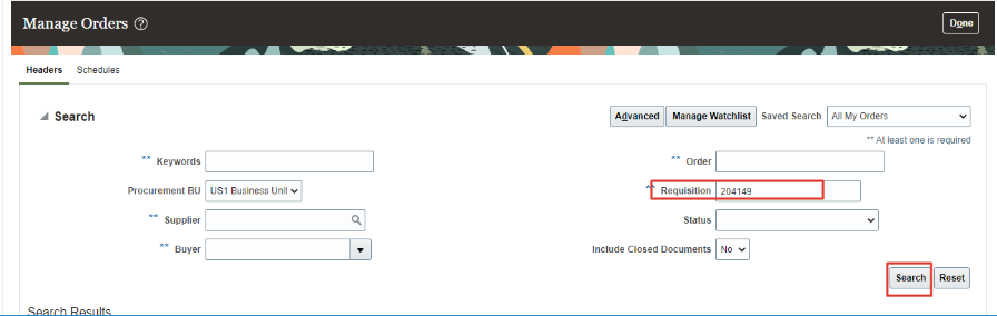 Oracle ERP Cloud Touchless Buying