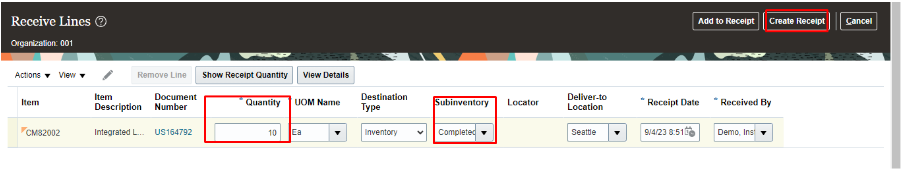 Oracle ERP Cloud Evaluated Receipt Settlements (ERS)