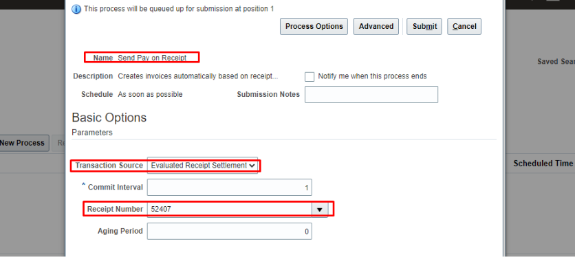Oracle ERP Cloud Evaluated Receipt Settlements (ERS)