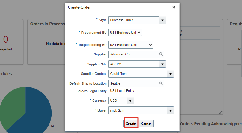 Oracle ERP Cloud Evaluated Receipt Settlements (ERS)