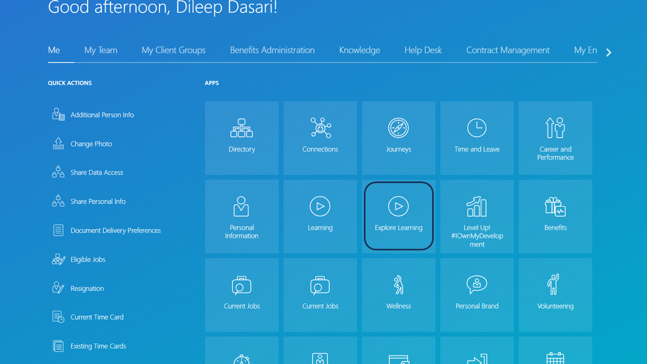Revamped Learning Page Experience for Learners & Managers | Oracle Learn