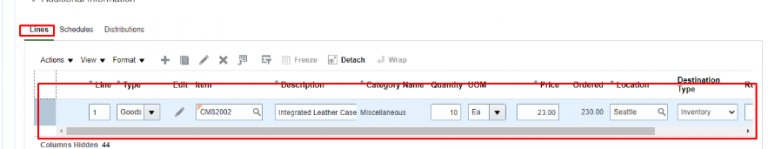 Oracle ERP Cloud Evaluated Receipt Settlements (ERS)