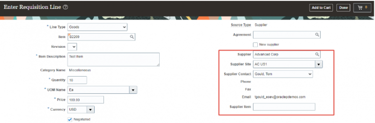 Oracle ERP Cloud Touchless Buying