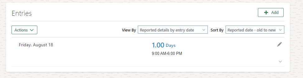 Time and Labor and Absence Management Integration
