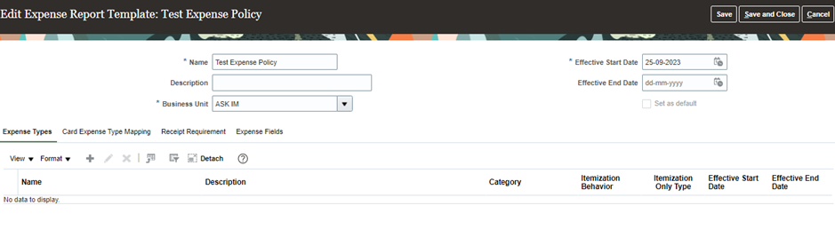 Oracle Hcm Cloud Expense Restricting Rate Limits In Expense