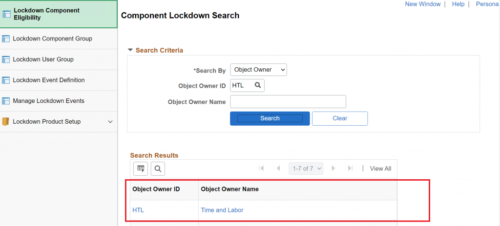 PeopleSoft HCM PUM 47 | Time and Labor Component Lockdown