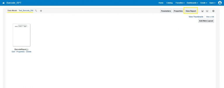 Oracle BI Reports | Incorporating Barcodes via RTF & Administration Setup