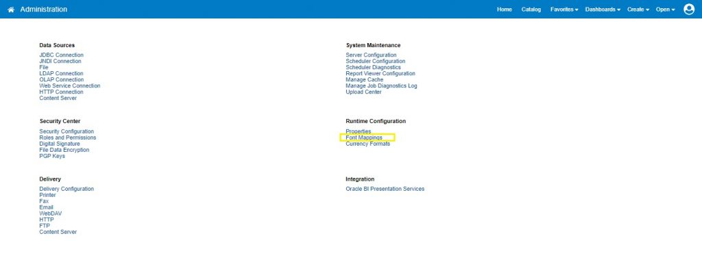 Oracle BI Reports | Incorporating Barcodes via RTF & Administration Setup