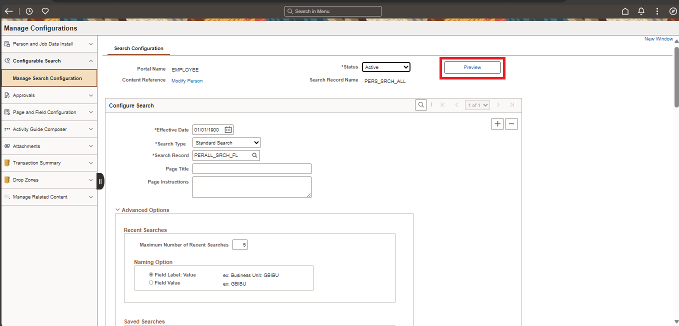 PeopleSoft HCM PUM 47 | Personal Data Modernization