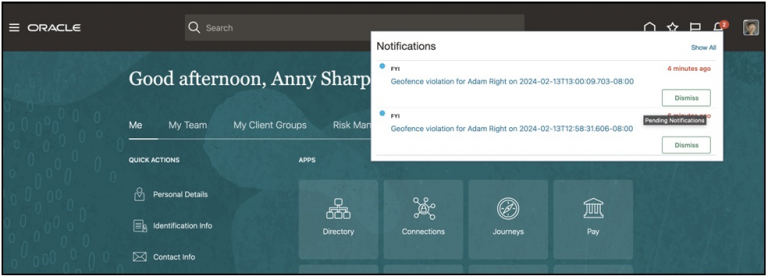 Geofencing Unleashed: Elevating Time Management in HCM Cloud Web Clocks