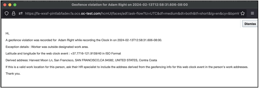 Geofencing Unleashed: Elevating Time Management in HCM Cloud Web Clocks