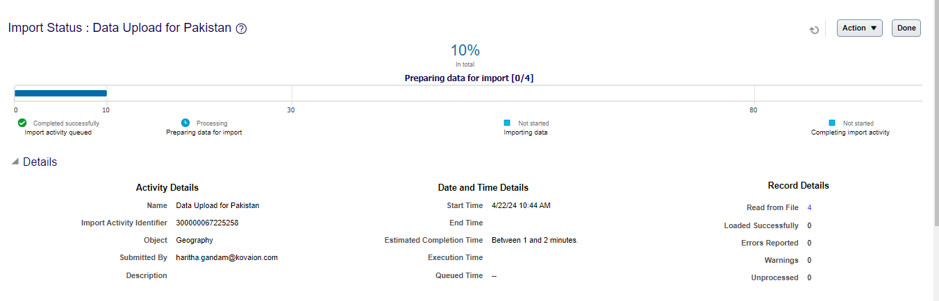Import of Loqate and Non-Loqate Geographies in Oracle HCM Fusion