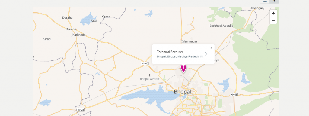 Explore Jobs on Oracle Maps with Oracle Recruiting Cloud (ORC) 23D Release