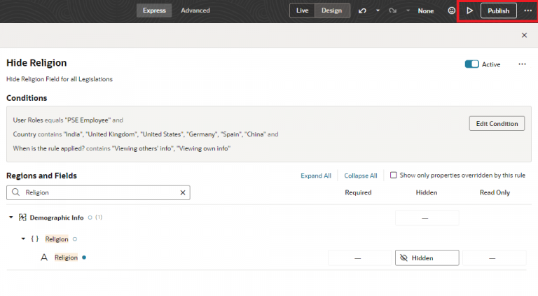 Customizing Page Accessibility with Redwood Theme's Visual Builder