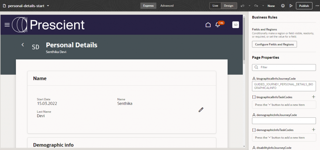 Customizing Page Accessibility with Redwood Theme's Visual Builder