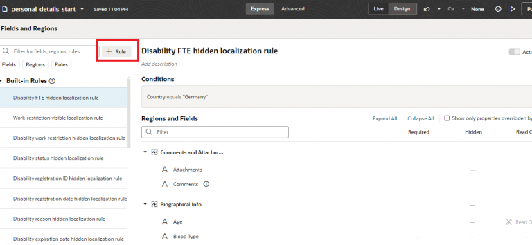 Customizing Page Accessibility with Redwood Theme's Visual Builder