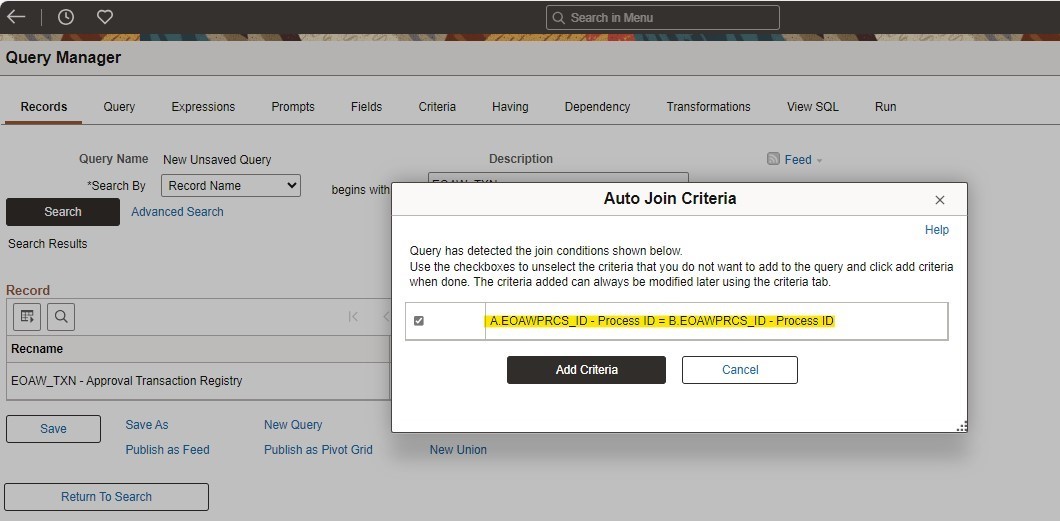 Oracle PeopleSoft | Setting Up Alerts for Pending Approvals