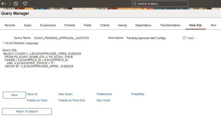 Oracle PeopleSoft | Setting Up Alerts for Pending Approvals
