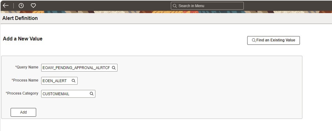 Oracle PeopleSoft | Setting Up Alerts for Pending Approvals