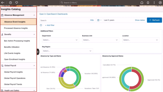 PeopleSoft HCM Update Image 49 | General & Onboarding Dashboard Insights